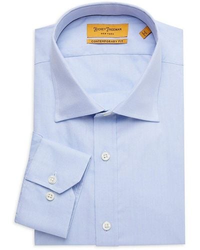 Blue Hickey Freeman Shirts for Men | Lyst