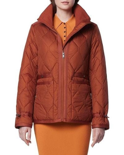 Red Andrew Marc Jackets for Women | Lyst