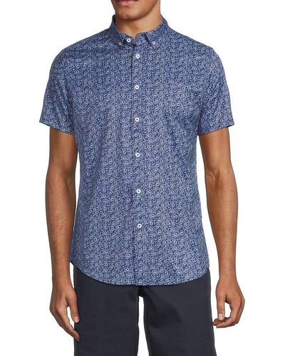 Blue Report Collection Shirts for Men | Lyst