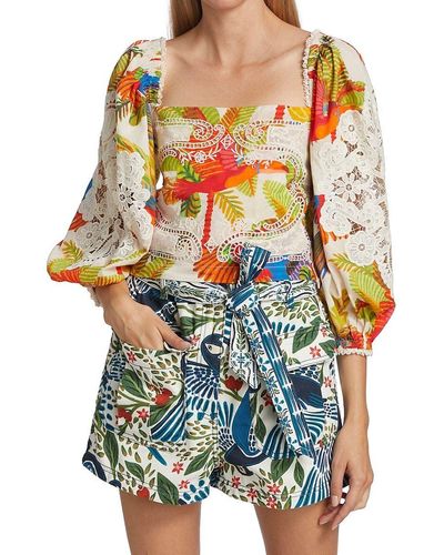 FARM Rio Blouses for Women | Online Sale up to 60% off | Lyst