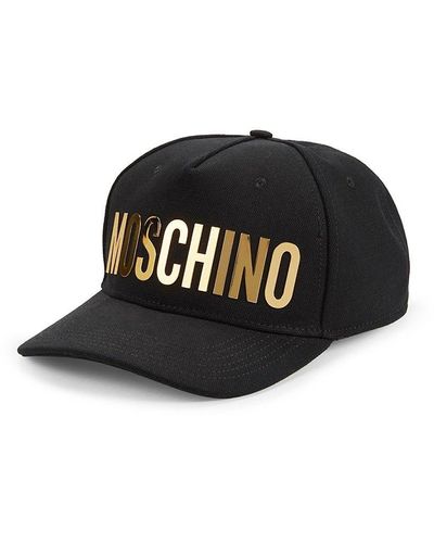 Black Moschino Couture Hats for Men | Lyst