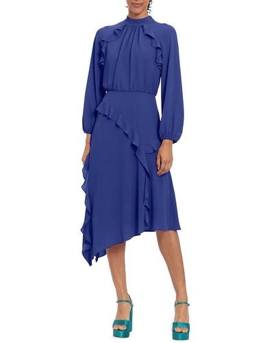 Blue Donna Morgan Dresses for Women | Lyst