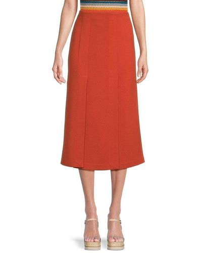 Red St. John Skirts for Women | Lyst