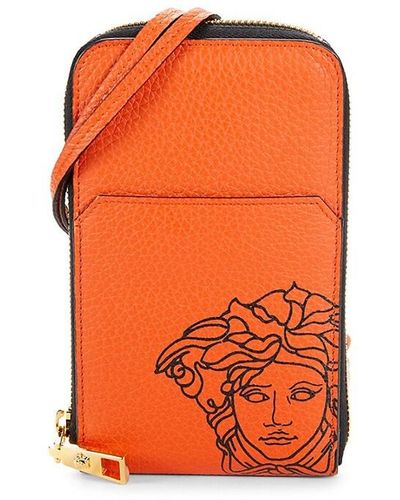 Orange Versace Bags for Men | Lyst