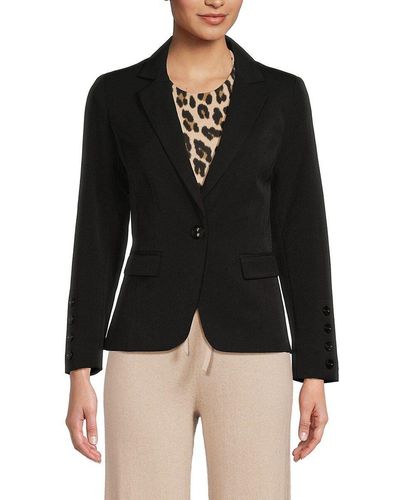 Black ecru Jackets for Women | Lyst