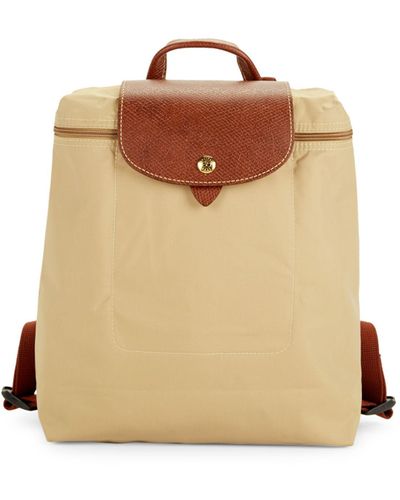 Natural Longchamp Backpacks for Women | Lyst