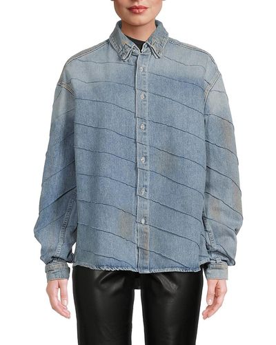 Blue RTA Tops for Women | Lyst