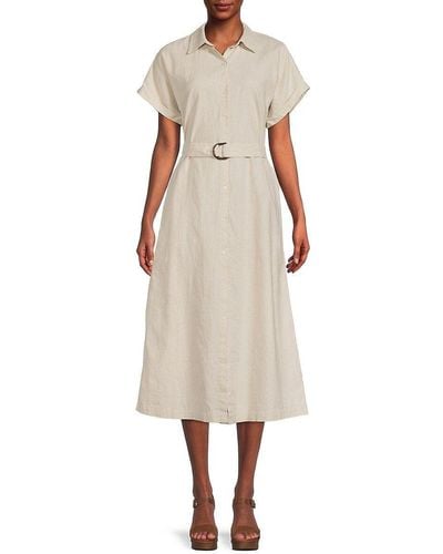 Natural Saks Fifth Avenue Dresses for Women | Lyst