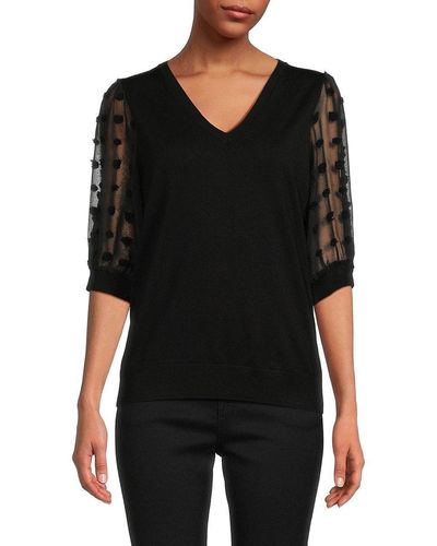 Black Adrianna Papell Sweaters and knitwear for Women | Lyst