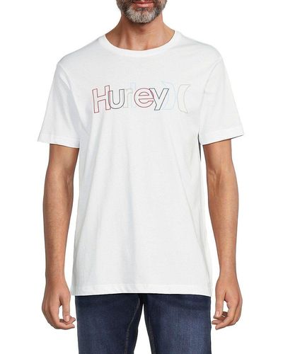 White Hurley T-shirts for Men | Lyst