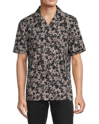 Black French Connection Shirts for Men | Lyst