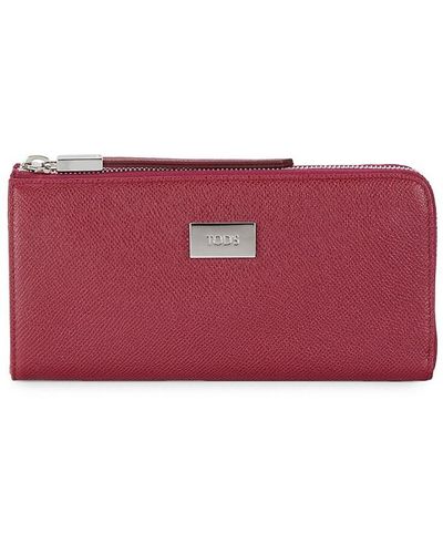 Red Tod's Wallets and cardholders for Women | Lyst