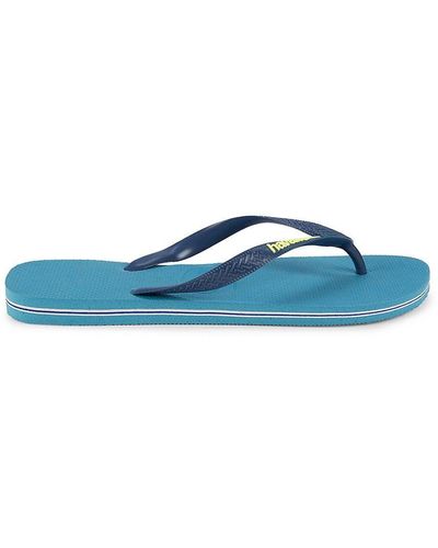Blue Havaianas Sandals Slides And Flip Flops For Men Lyst