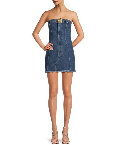 Area Denim Dresses for Women | Lyst