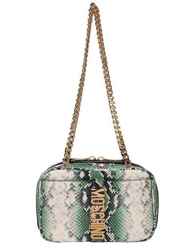 Green Moschino Shoulder bags for Women | Lyst