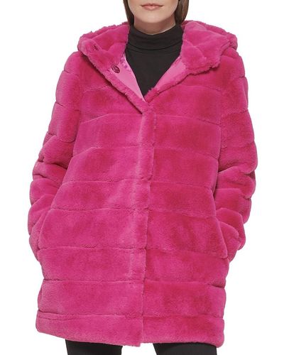 Pink Short coats for Women | Lyst