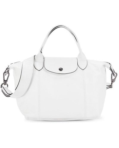 White Longchamp Tote bags for Women | Lyst