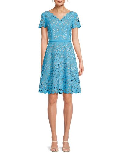 Blue FOCUS BY SHANI Dresses for Women | Lyst
