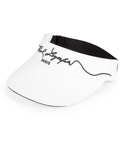 White Karl Lagerfeld Hats for Women | Lyst