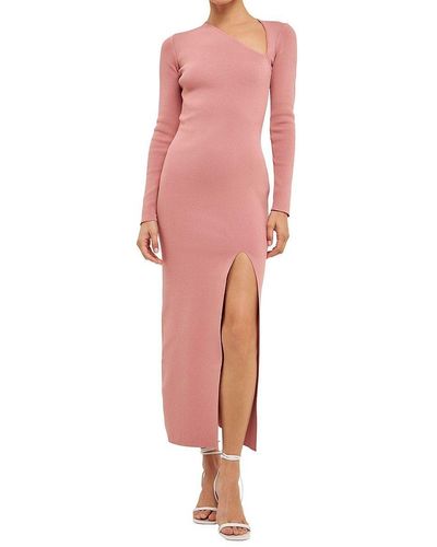 Blue Long Sleeve Cut Out Dresses For Women Up To 72 Off Lyst
