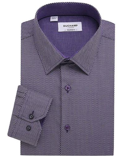 Purple Duchamp Shirts for Men | Lyst
