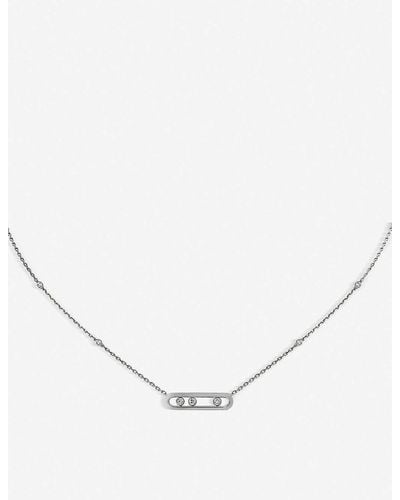 White Messika Necklaces for Women | Lyst