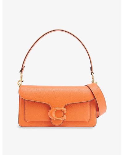 Orange COACH Shoulder bags for Women | Lyst