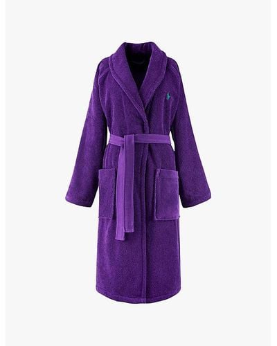 Purple Robes, robe dresses and bathrobes for Women | Lyst
