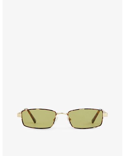 Green Le Specs Sunglasses for Women | Lyst