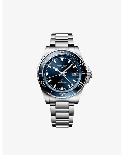 Blue Longines Watches for Men | Lyst
