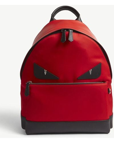 Red Fendi Backpacks for Women | Lyst