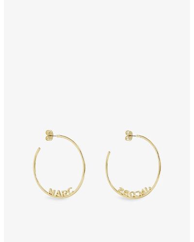Natural Marc Jacobs Earrings and ear cuffs for Women | Lyst