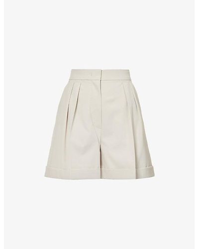 White Max Mara Shorts for Women | Lyst