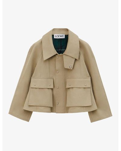 Natural Loewe Jackets for Women | Lyst