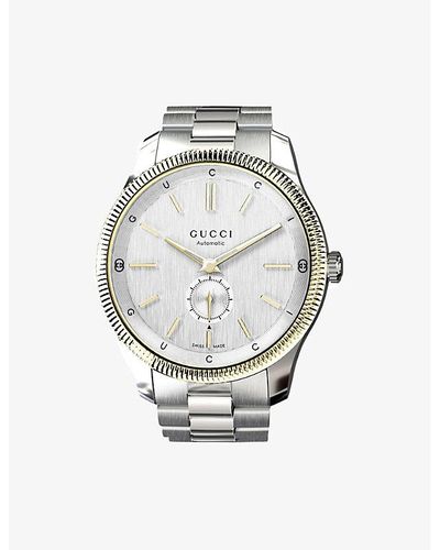 Metallic Gucci Watches for Men | Lyst