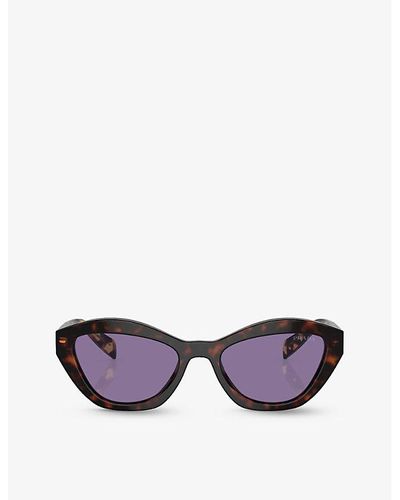 Purple Prada Sunglasses for Women | Lyst