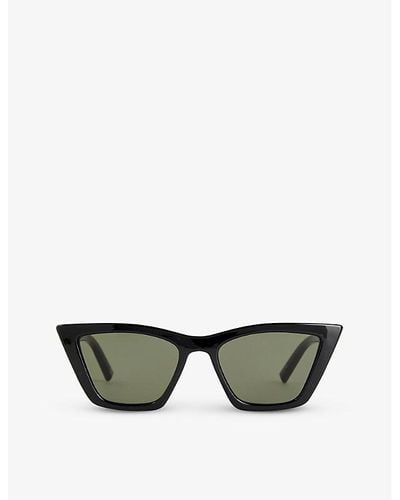 Green Le Specs Sunglasses for Women | Lyst