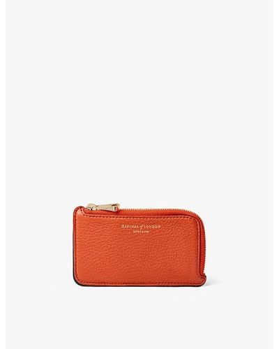 Orange Aspinal of London Wallets and cardholders for Women | Lyst