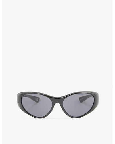 Gray Le Specs Sunglasses for Women | Lyst
