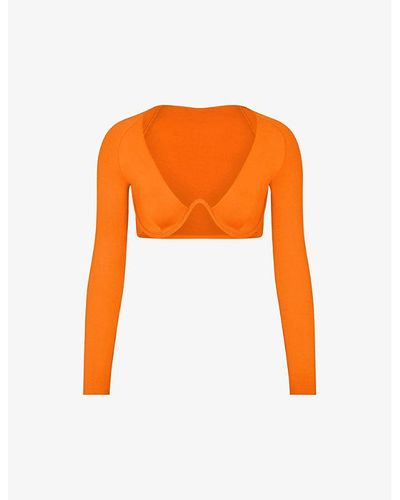 Orange Skims Clothing For Women Lyst