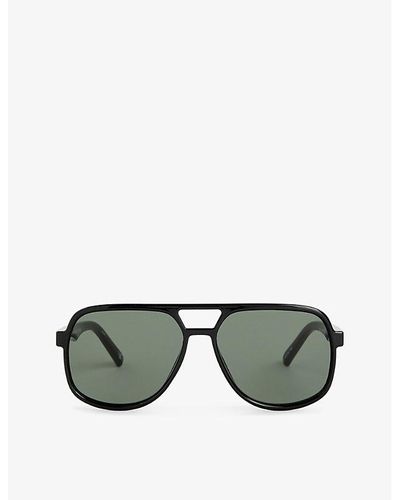 Green Le Specs Sunglasses for Women | Lyst