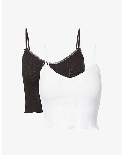 Black Cou Cou Intimates Tops for Women | Lyst