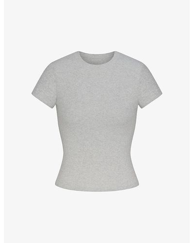 Gray Skims Tops for Women | Lyst