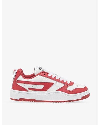 Red DIESEL Sneakers for Women | Lyst
