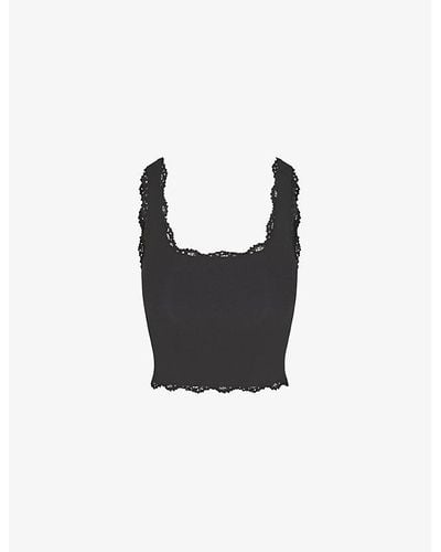 Skims Square Neck Tops for Women | Lyst