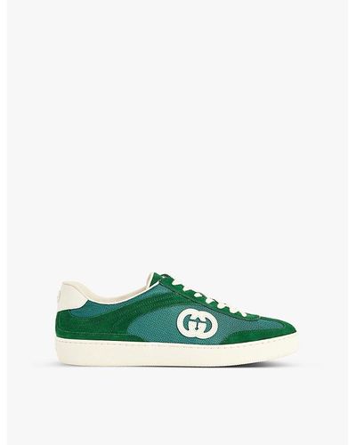 Green Gucci Sneakers for Men | Lyst