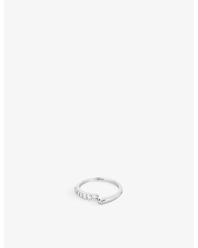 White Astrid & Miyu Rings for Women | Lyst