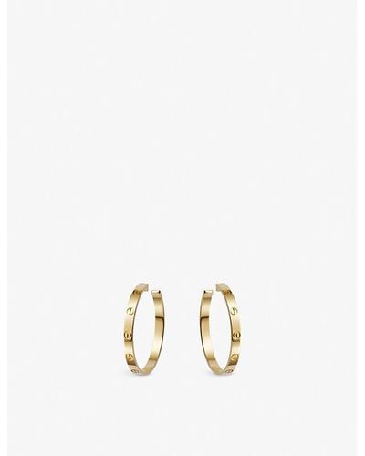 Metallic Cartier Earrings and ear cuffs for Women | Lyst