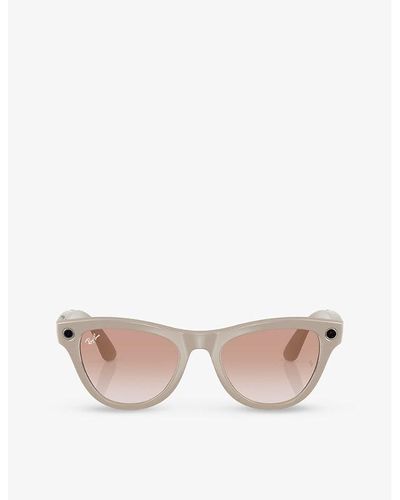 Pink Ray-Ban Sunglasses for Women | Lyst