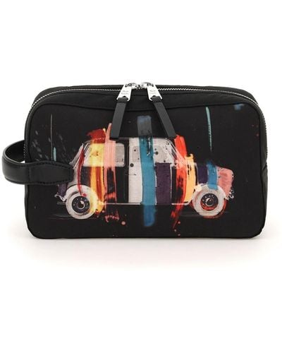 Black Paul Smith Toiletry bags and wash bags for Men | Lyst